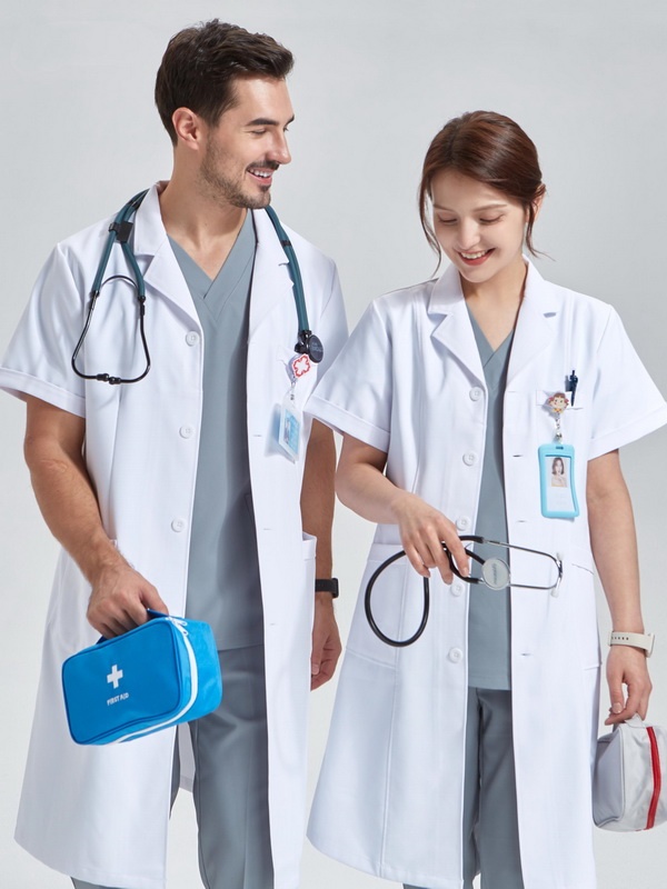 Medical White Lab Coat,Doctor Nurses workwear, Doctor Nurses uniform