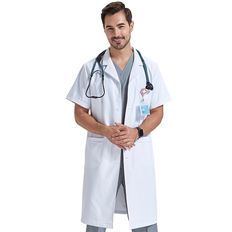 Medical White Lab Coat,Doctor Nurses workwear, Doctor Nurses uniform