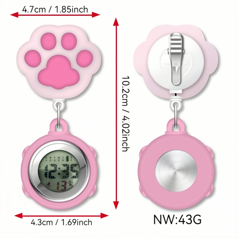 Multi-function Digital Nurse Fob Watches,Stop Watch,Alarm Clocks