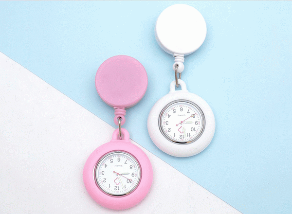 Retractable Nurse Watches,Retractable Nurse Pocket Watches, Silicone ...